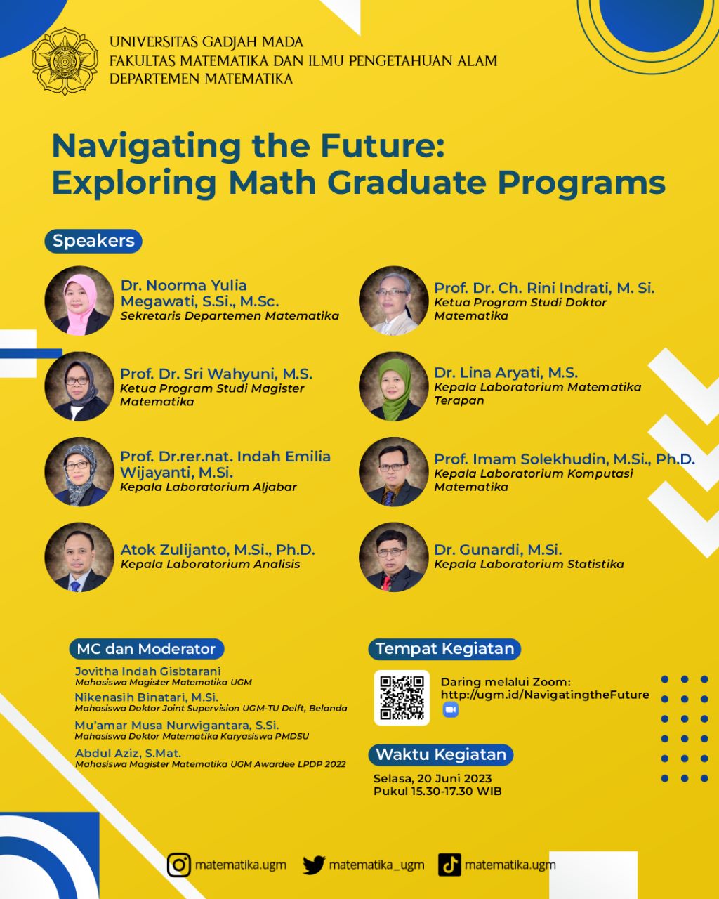 Navigating the Future: Exploring Math Graduate Programs – Program Studi ...